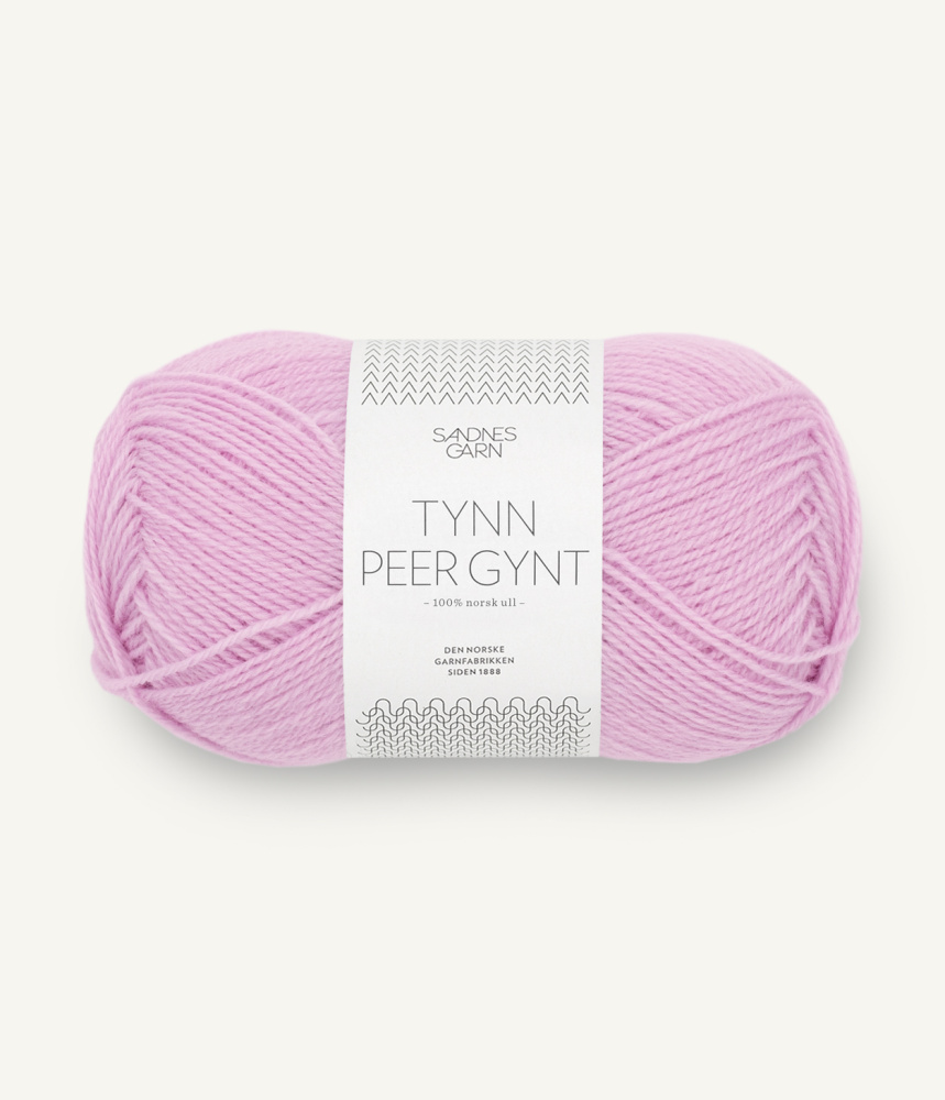 4813 Pink Lilac - Sandnes Garn, Tynn Peer Gynt - Strikkepinnen Skien