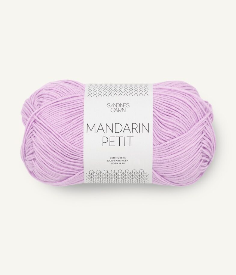 5023 Lilac - Sandnes Garn, Mandarin Petit - Strikkepinnen Skien